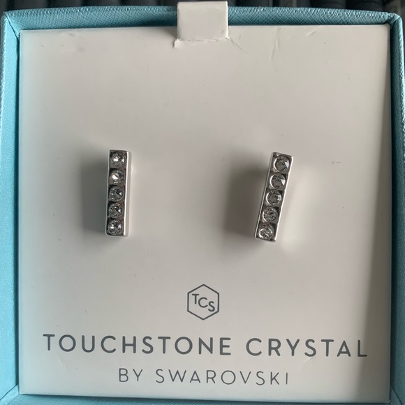 Touchstone Crystal | Jewelry | Swarovski Crystal Earrings New In Box ...